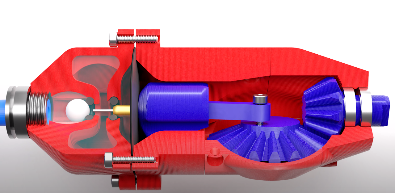 Diaphragm Air Engine 2025 - Impresion 3d | LowPower.IO
